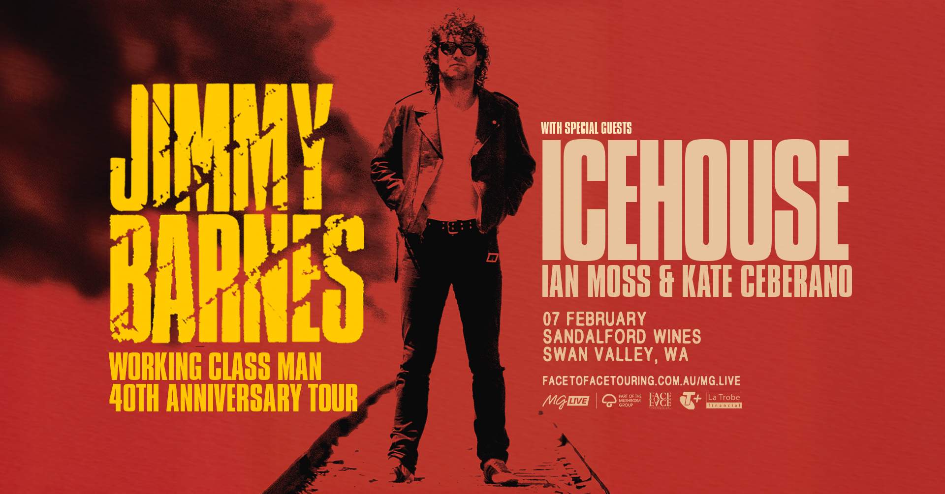 Jimmy Barnes at Sandalford Wines | Swan Valley